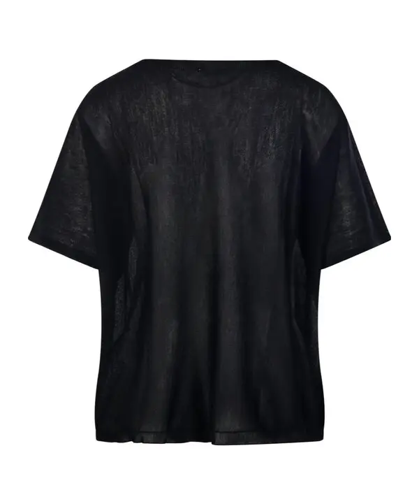 ROBERTO COLLINA Sheer Fine-knit T-shirt