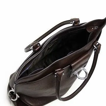 FERRAGAMO Logo Detail Top Handle Bag