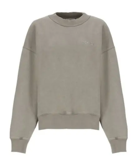 Attico Logo Detailed Crewneck Sweatshirt