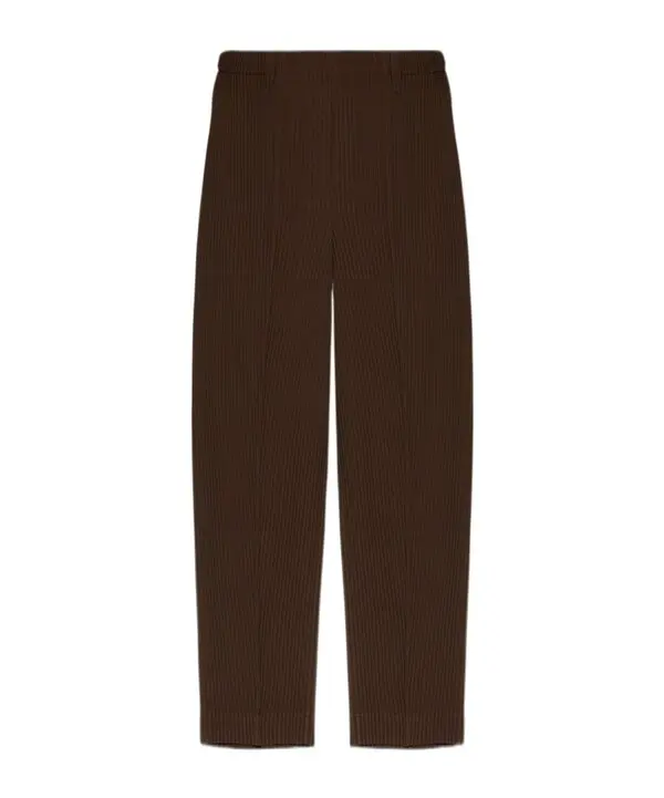 Issey Miyake Homme Plissé Pleated Tuxedo Trousers