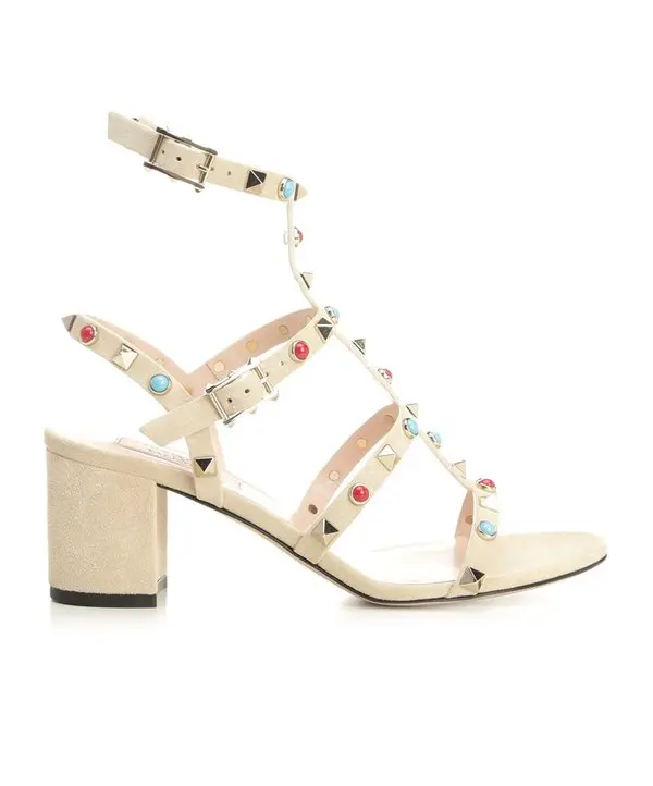 Valentino Garavani Rockstud Buckled Sandals