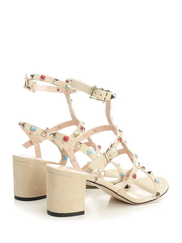 Valentino Garavani Rockstud Buckled Sandals