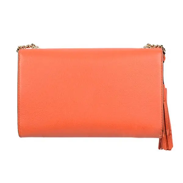 Gucci Bamboo Logo Shoulder Bag