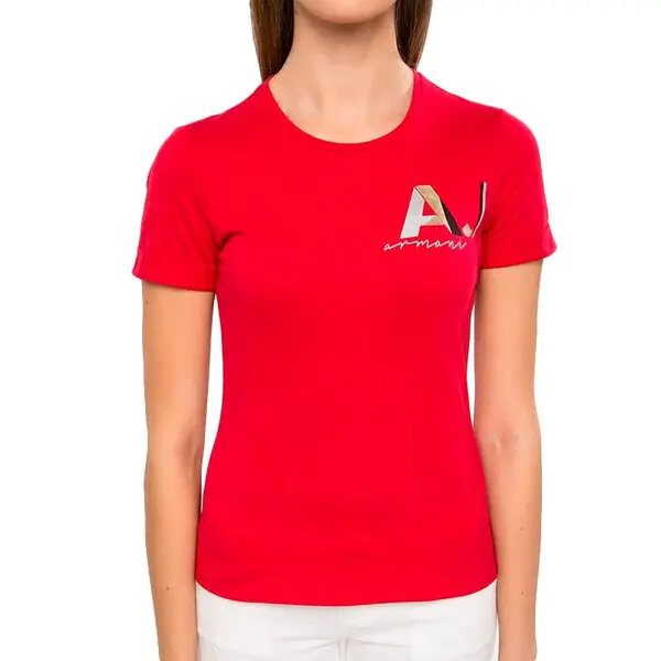 Emporio Armani Logo T-shirt - Red