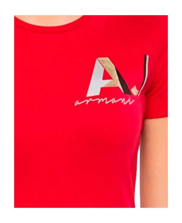 Emporio Armani Logo T-shirt - Red