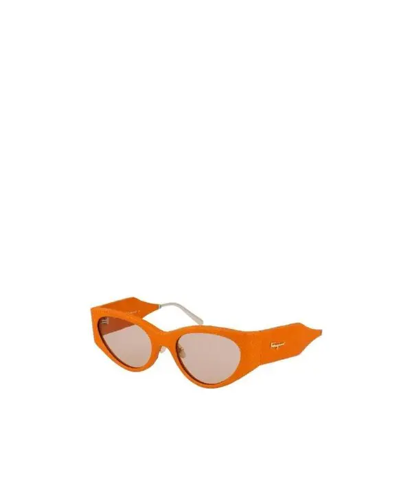 FERRAGAMO Cat Eye Sunglasses - Orange