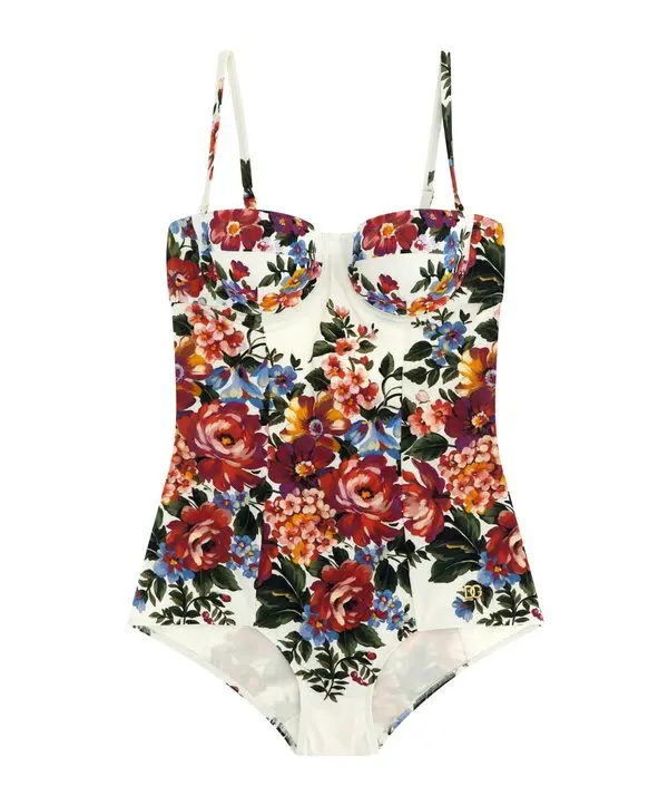 Dolce & Gabbana Re-edition 2000 One-piece Swimsuit - Multicolor