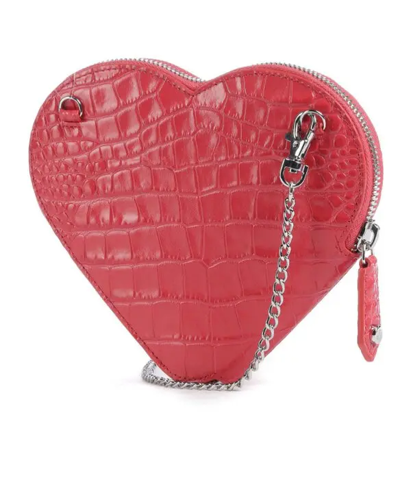 VIVIENNE WESTWOOD Orb Logo Heart-shape Crossbody Bag
