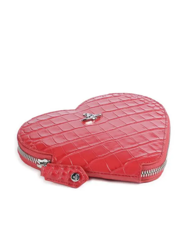VIVIENNE WESTWOOD Orb Logo Heart-shape Crossbody Bag