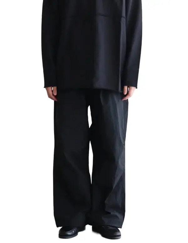 Comme Des Garçons Drawstring Waist Casual Pants