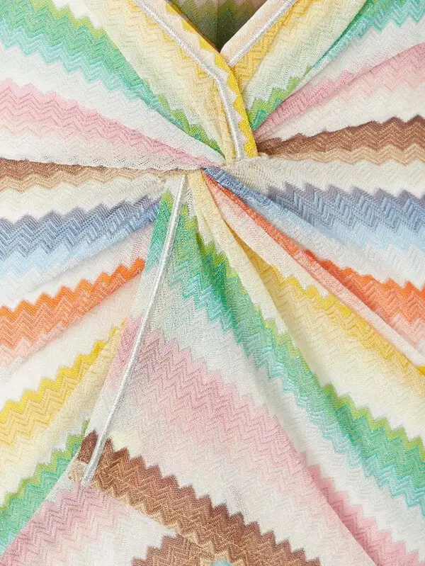 Missoni Draped Knitted Skirt - Multicolor