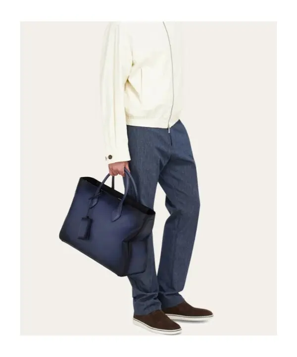 FERRAGAMO Deconstructed Monogram Tote Bag