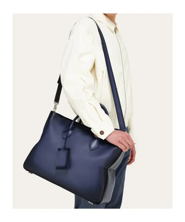 FERRAGAMO Deconstructed Monogram Tote Bag