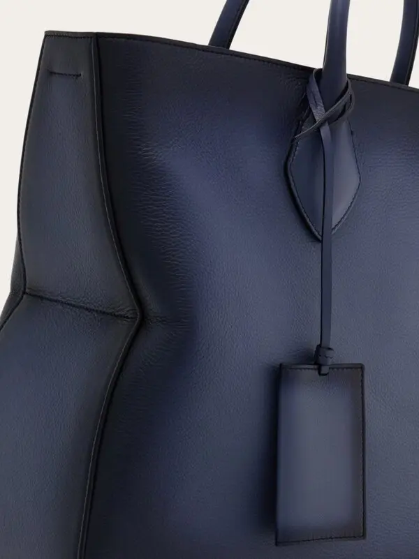 FERRAGAMO Deconstructed Monogram Tote Bag