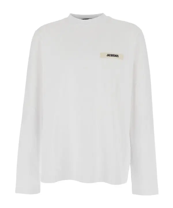 Jacquemus Long-sleeved T-shirt - White