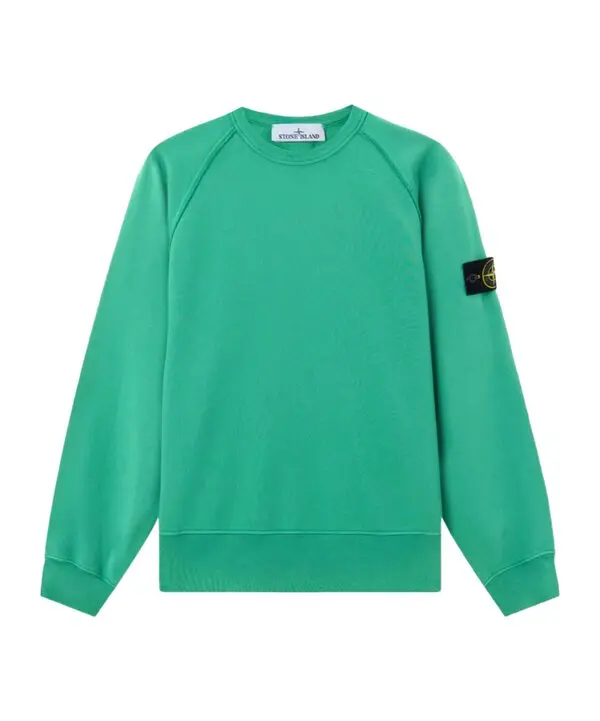 Stone Island Raglan Sleeve Oversized Sweatshirt - Malachite