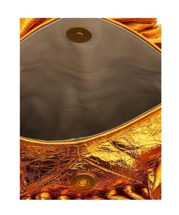 Dries Van Noten Ruffled Clutch Bag