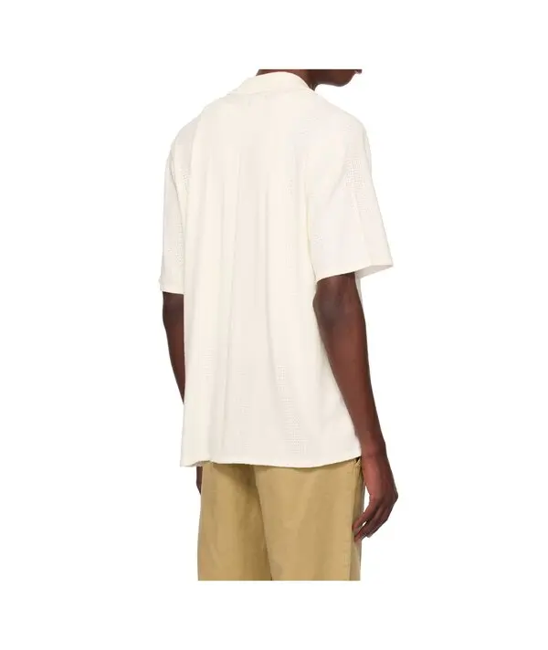 RAG  BONE Lapel Short-sleeved Shirt