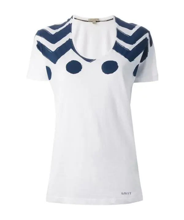 Burberry Graphic Printed T-shirt - No