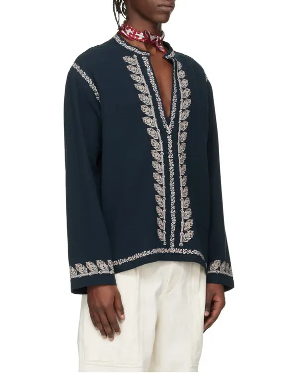Isabel Marant Étoile Cizalie Embroidered Shirt
