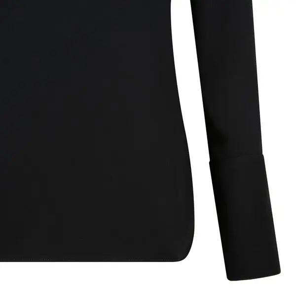 COURREGES Courrèges Draped Neck Long Sleeve Top