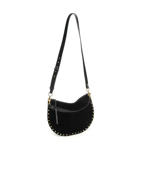 Isabel Marant Étoile Studded Shoulder Bag - Black