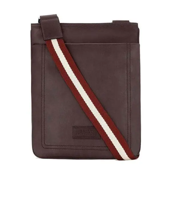 Bally Logo Shoulder Bag - Brown