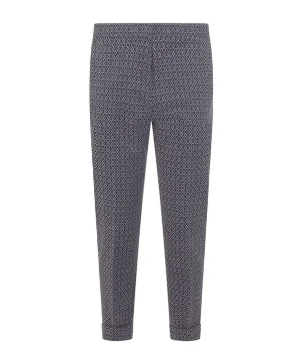 Etro Turn-up Hem Pleated Trousers
