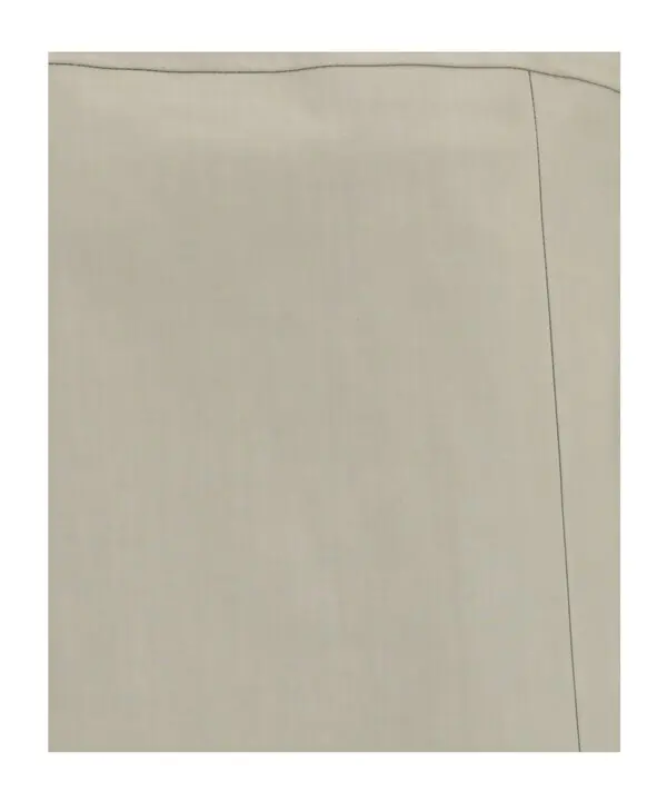 RIER Cotton A-line Skirt With Wrap Design