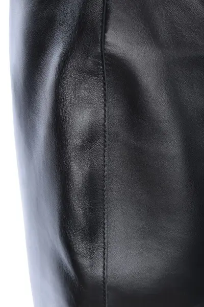 Givenchy Cut-out Detail Leather Midi Skirt