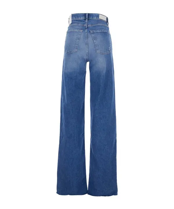ICON DENIM LOS ANGELES Joia High-rise Wide-leg Jeans