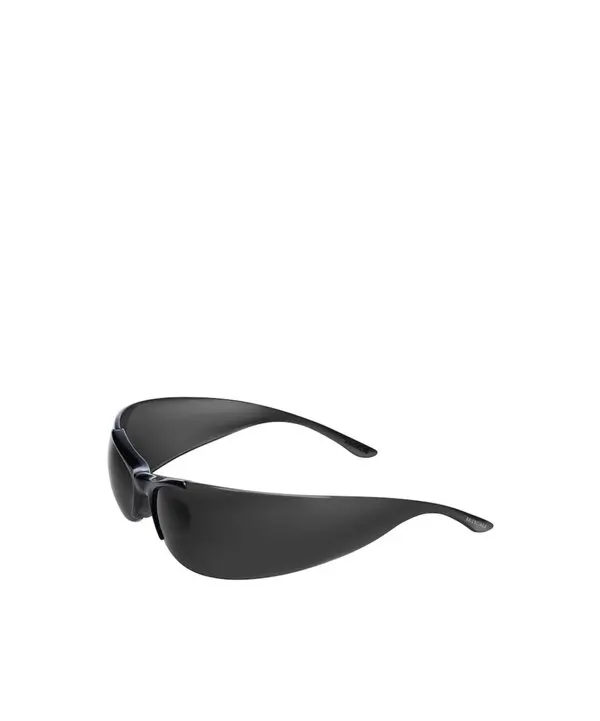 Balenciaga Afterhour Oval-frame Sunglasses - Black