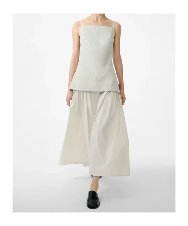 Studio Nicholson Agat Pleated Skirt - Bone
