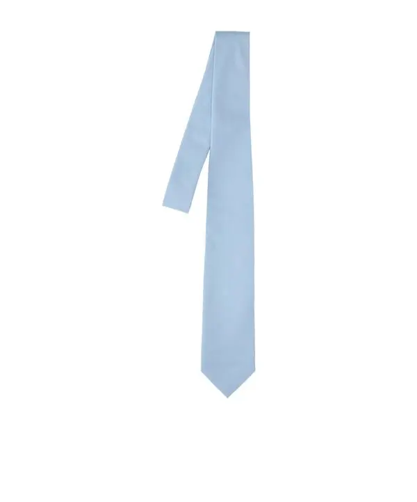 Auralee Pointed Tie - Blue