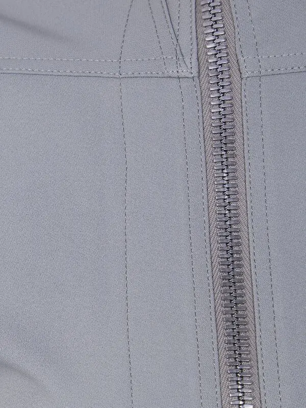 Rick Owens Gary Zip-up Jacket - Gray