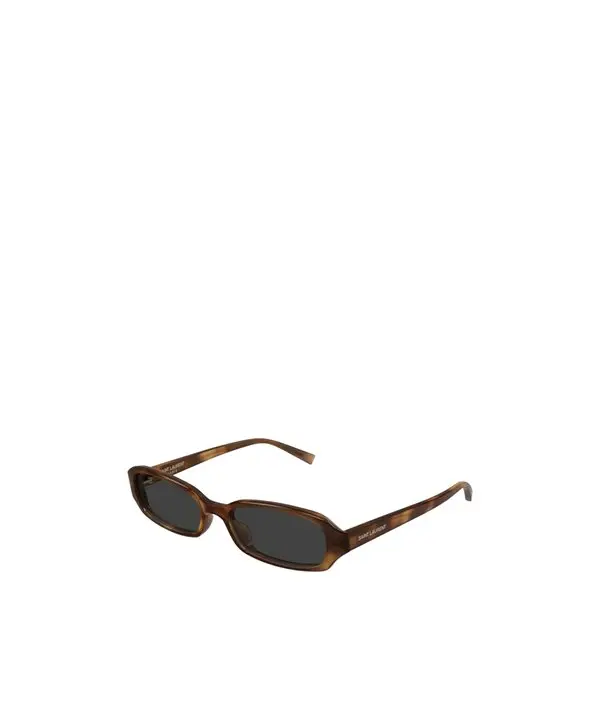 Saint Laurent Rectangular Frame Sunglasses - Black