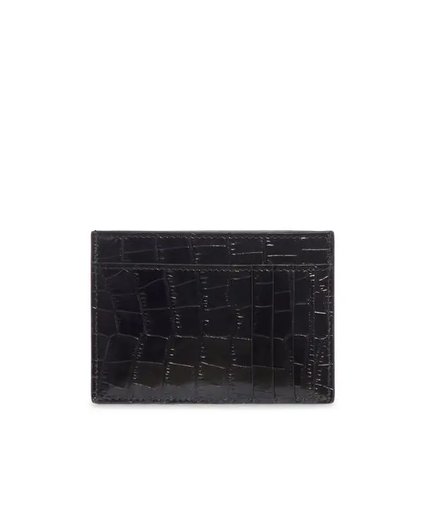 TOM FORD Crocodile-effect Leather Wallet