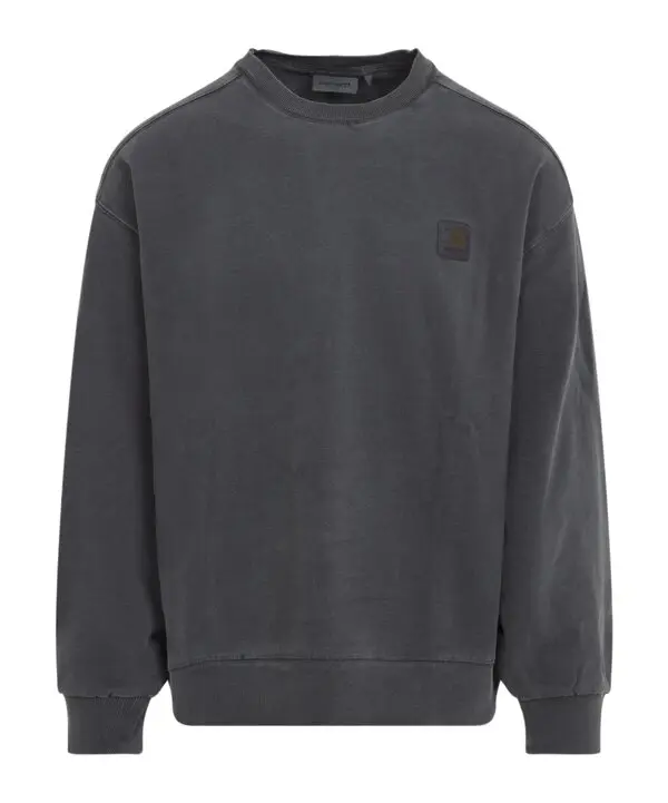 Carhartt Work In Progress Vista Logo Patch Crewneck Sweatshirt