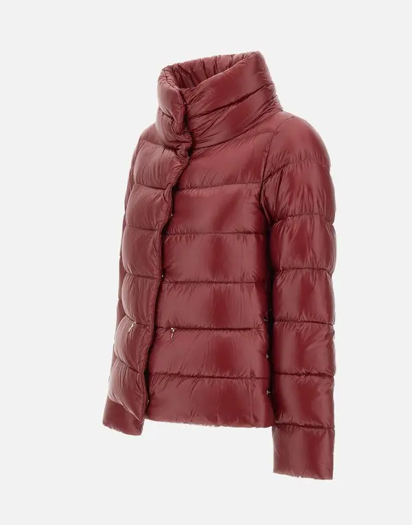 Herno Funnel Neck Quilted Down Jacket