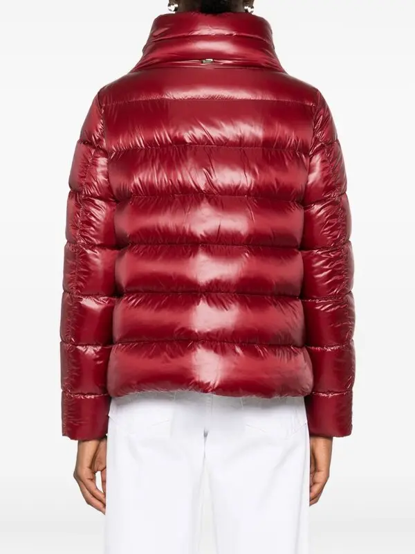 Herno Funnel Neck Quilted Down Jacket