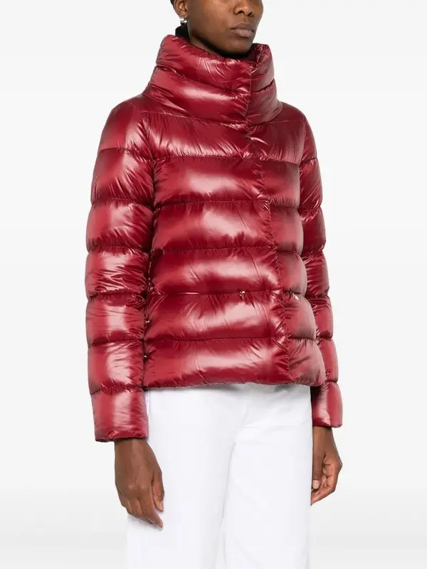 Herno Funnel Neck Quilted Down Jacket