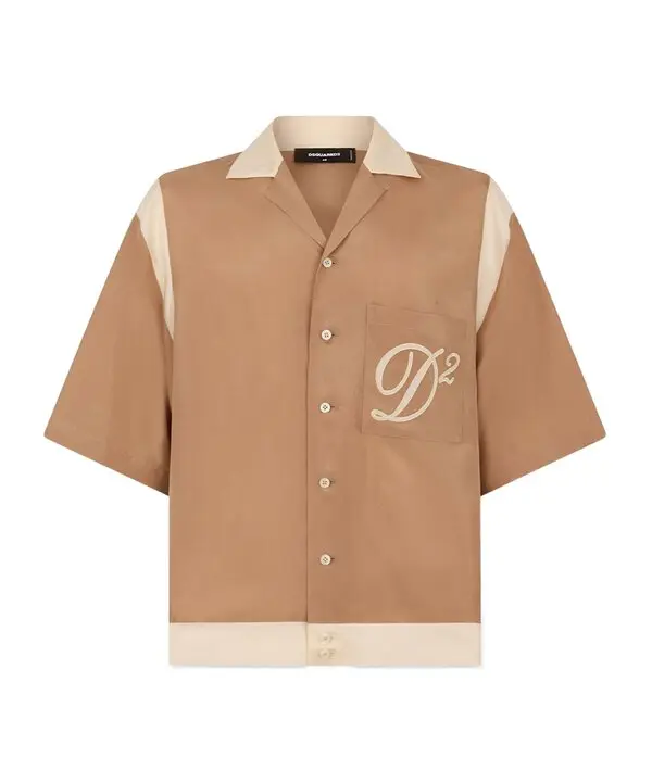 Dsquared2 Short Sleeve Bowling Shirt