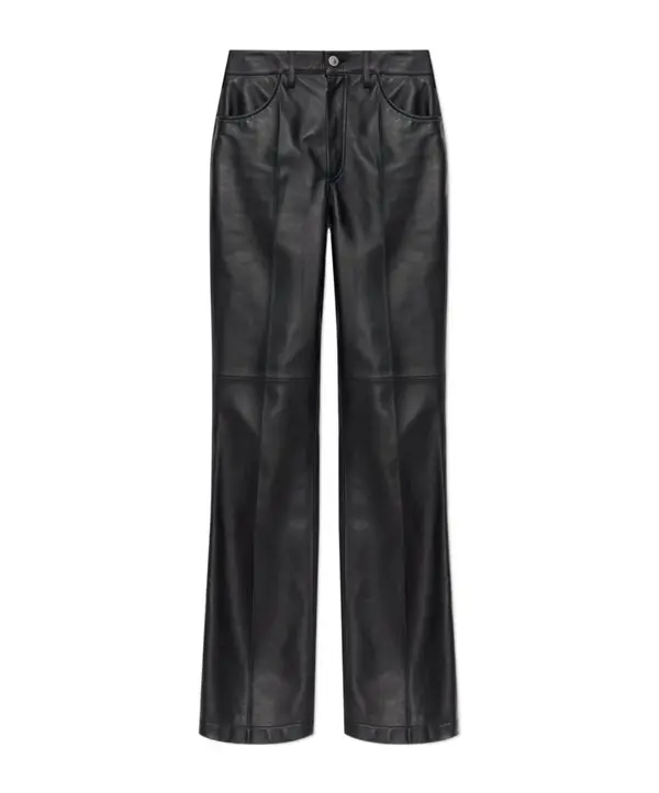 Attico The Leather Trousers