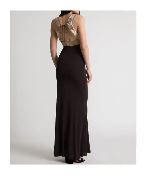 Alberta Ferretti Embellished Maxi Dress