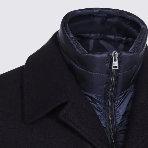 Herno Single-breasted Long Coat