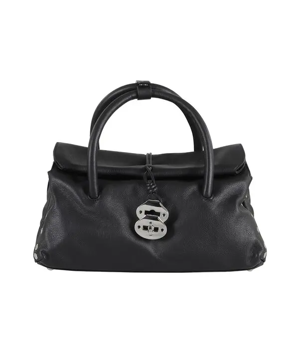 ZANELLATO Small-sized Dotta Handbag - Black