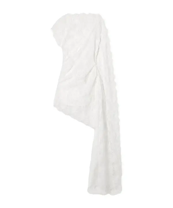 Christopher Esber Gipple Lace Mini Dress - White
