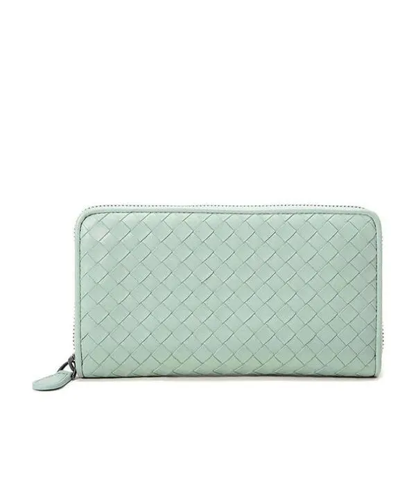 Bottega Veneta Weaving Wallet - Green