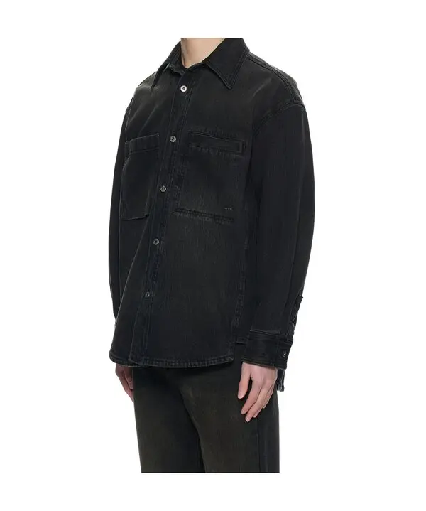 WOOYOUNGMI Logo Patch-pocket Shirt