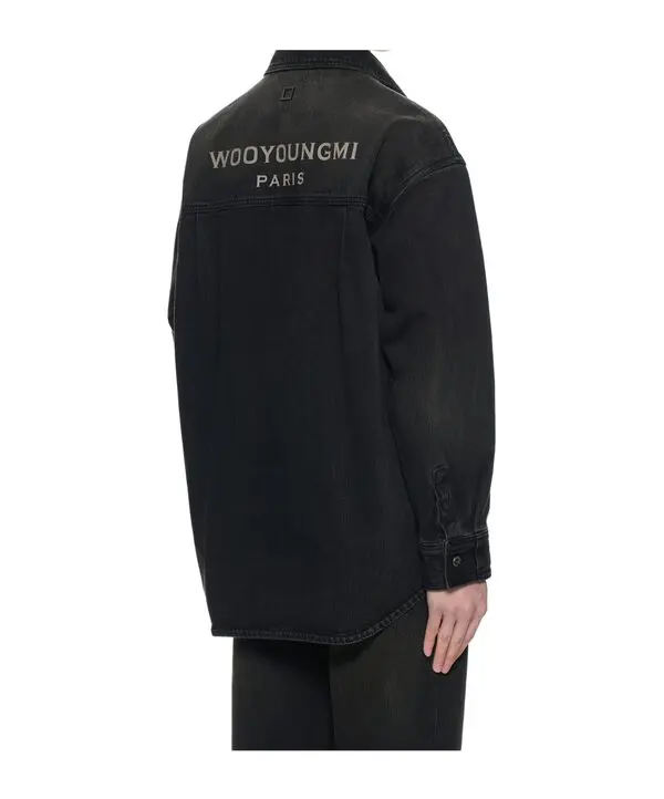 WOOYOUNGMI Logo Patch-pocket Shirt